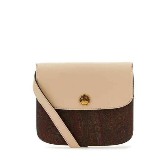 Etro | Bags | Etro Multicolor Canvas And Leather Large Essential ...